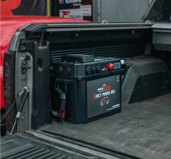 12V Battery Box 12-24v With DC Charger – Rockarmor
