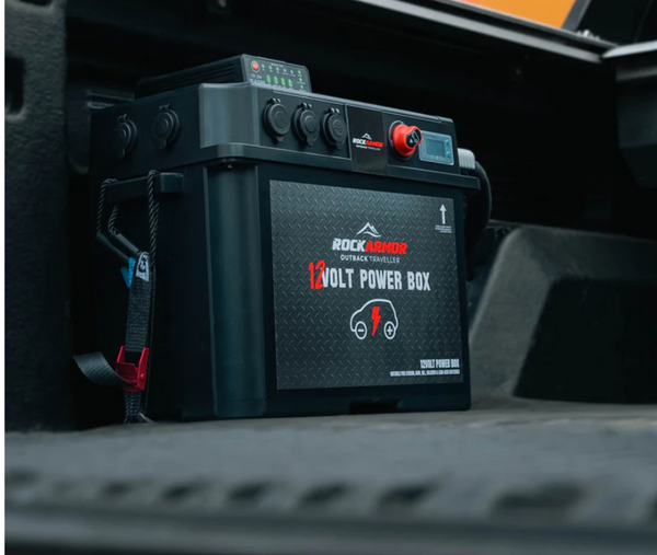 12V Battery Box 12-24v With DC Charger – Rockarmor