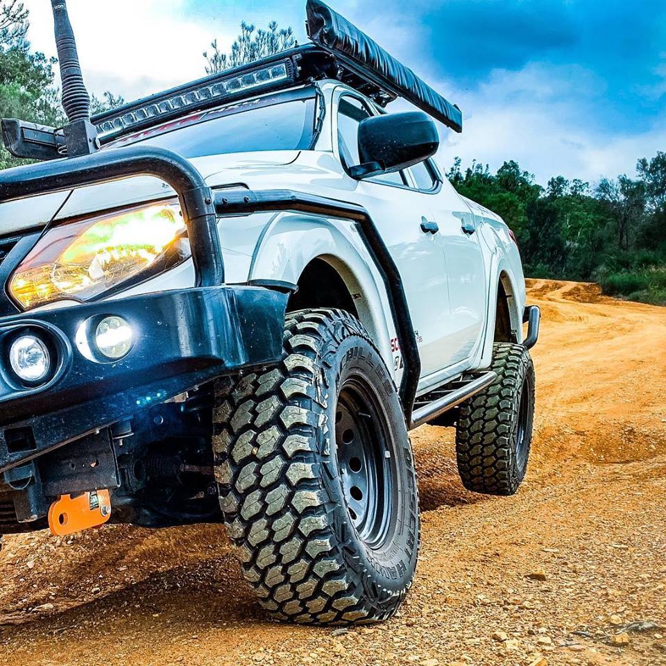 Brush Bars to suit Triton MN, ML, MQ,MR, Dmax 12-20, Navara D40 & NP30 ...