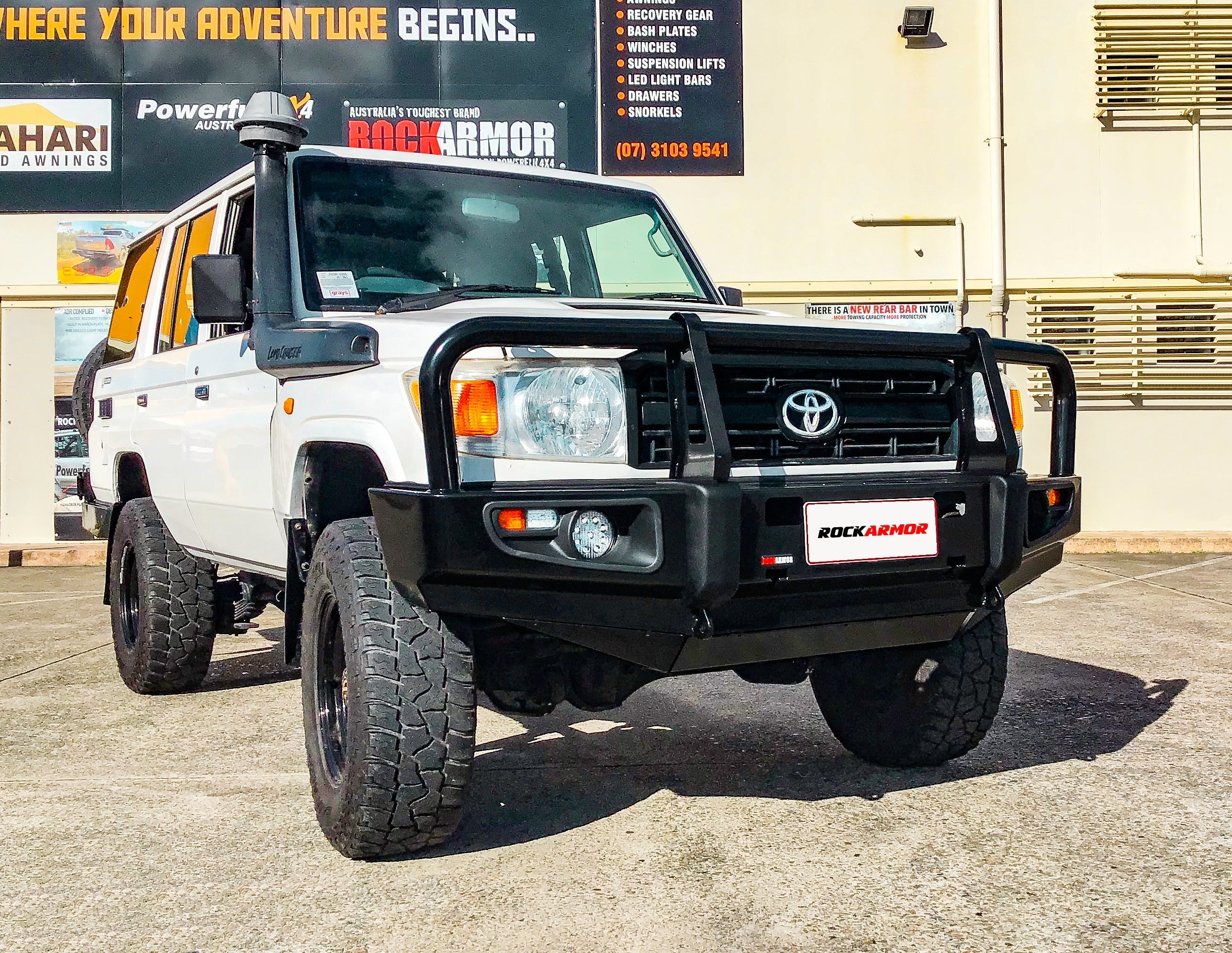 Premium Bull Bar to Suit Landcruiser 76/78/79/Troopy 2005+ Bar Replace