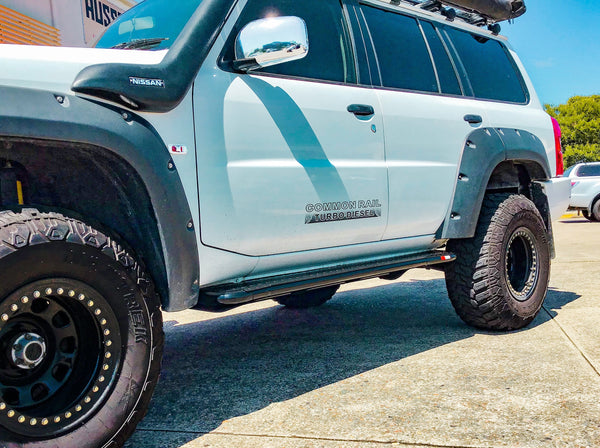 Rockslider side step to suit Nissan Patrol Y61 GU1 to current – Rockarmor