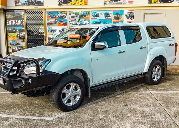 Rockslider side step to suit ISUZU D-MAX 2012-2020 – Rockarmor