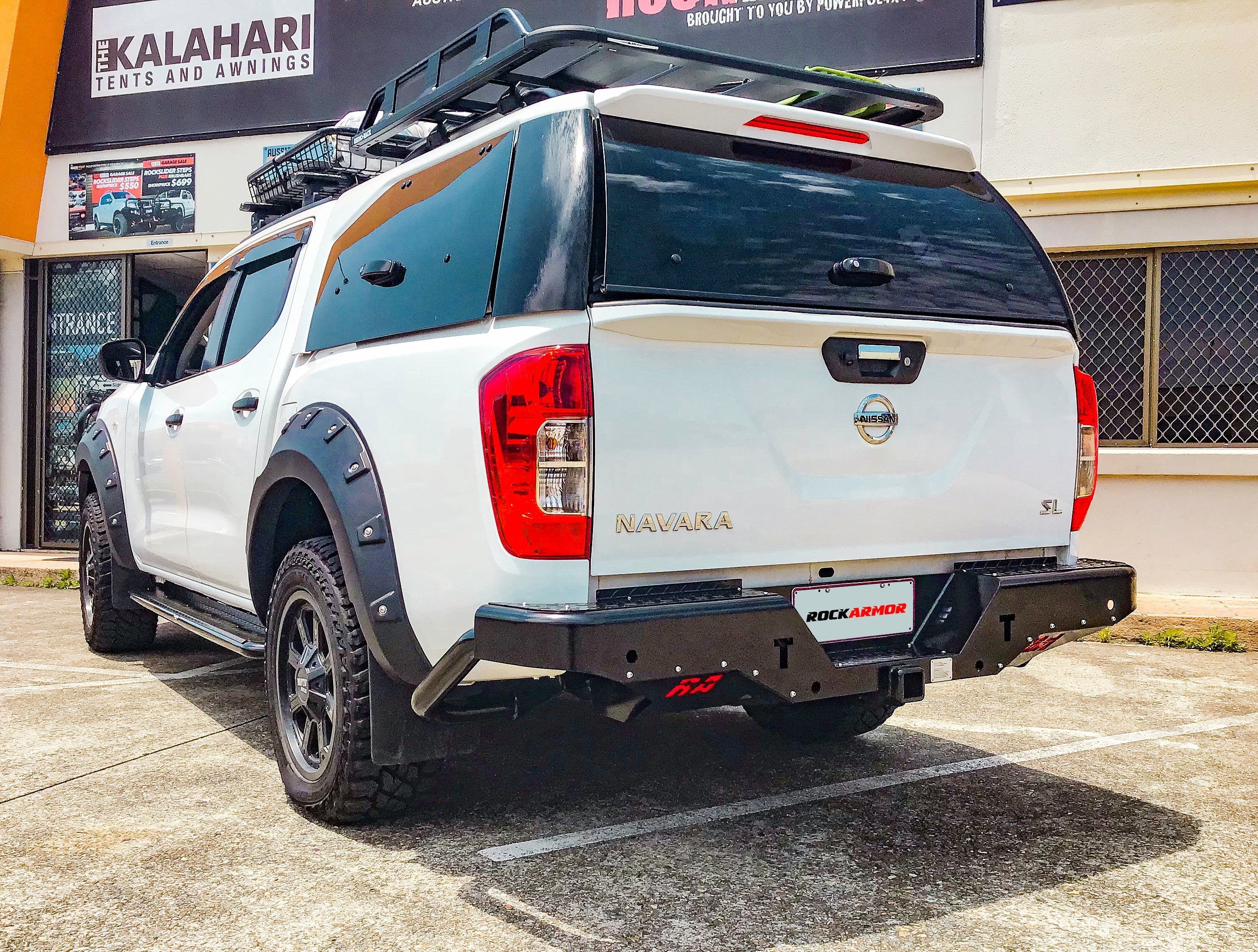 Rear Step and Towbar To Suit Nissan Navara NP300 D23